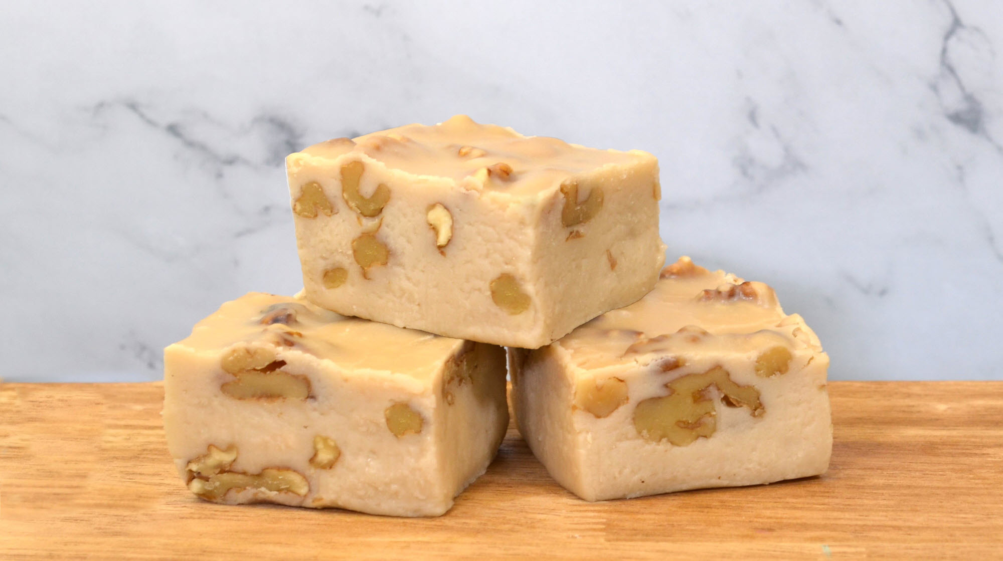 Maple Walnut Fudge Shop Mystic CT - Maple Syrup Walnut Fudge in ...